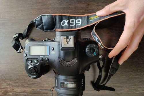 Полнокадровый фотоаппарат Sony Alpha SLT-a99