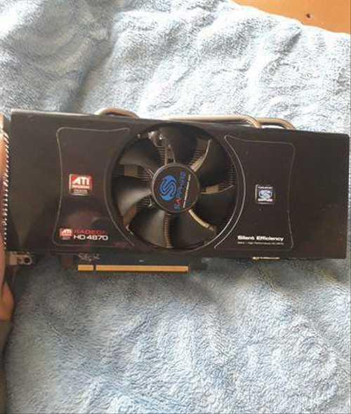 Видеокарта Radeon HD4870 1GB