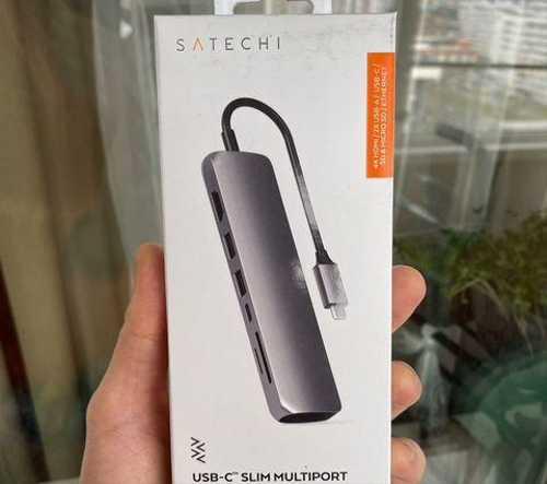 Адаптер Satechi slim multiport type c