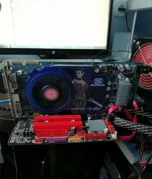 Видеокарта Radeon HD 3850 Sapphire PCI-E, 512Mb gd