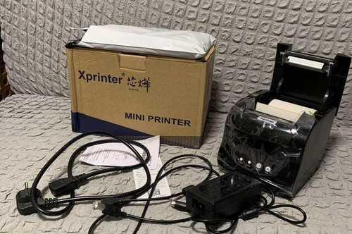 Термопринтер Xprinter XR-365B маркетплейс