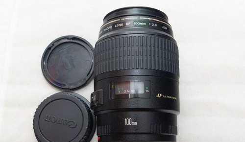 Canon 100mm 2.8 USM Macro Lens макро отличный