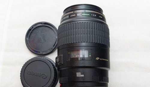 Canon 100mm 2.8 USM Macro Lens макро отличный