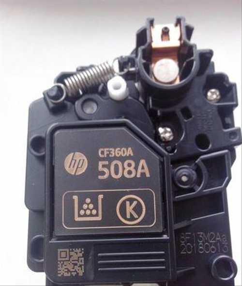 Картридж на лазерный принтер нр 508 А (CF360А) б/у