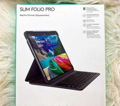 Клавиатура Logitech Slim Folio для iPad PRO 12,9