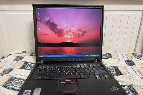 Раритетный ноутбук ThinkPad T42