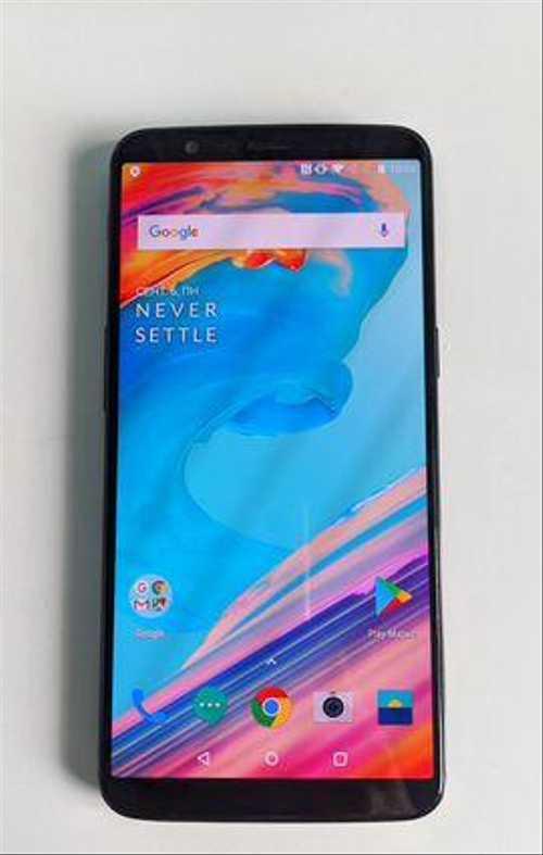 Смартфон OnePlus 5T 8/128 GB с полным комплектом
