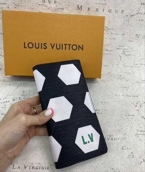 Кошелек мужской Louis Vuitton кожаный