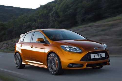 Накладки Ford Focus 3 на пороги ST 2011+