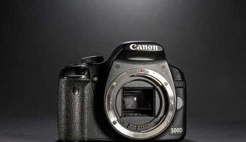 Зеркальная камера Canon 500D состояние на 5