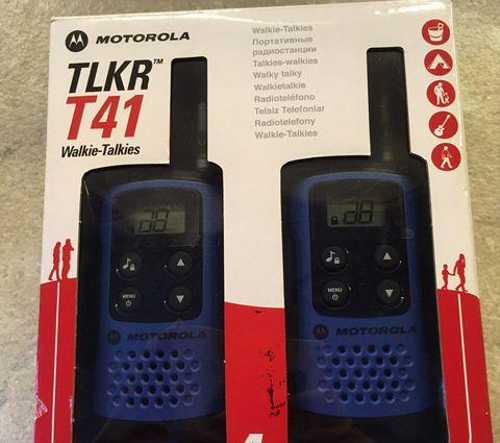 Портативная радиостанция Motorola tlkr T41