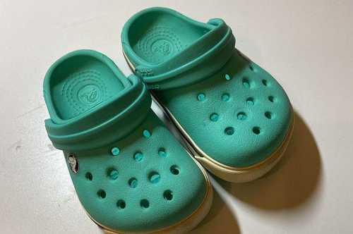 Crocs детские размер 4-5
