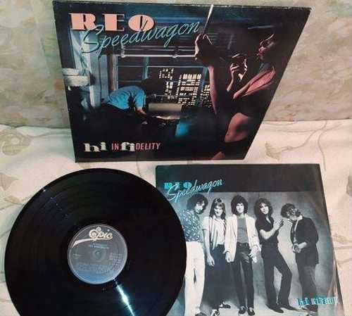 Reo Speedwagon Hi Infidelity 1980 Пластинка Lp