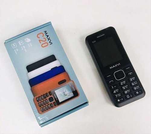 Мобильный телефон Maxvi C20 black