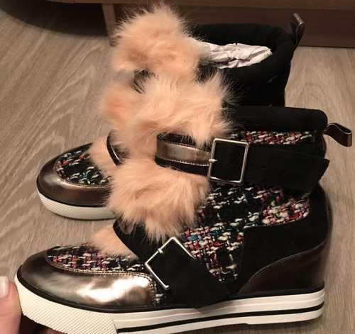 Кеды на танкетке