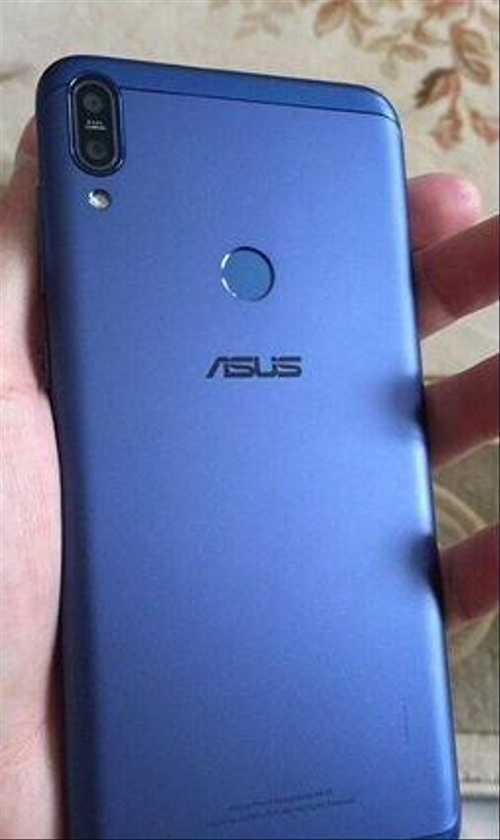 Смартфон Asus Zenfone Max Pro M1 32 гб темно-синий