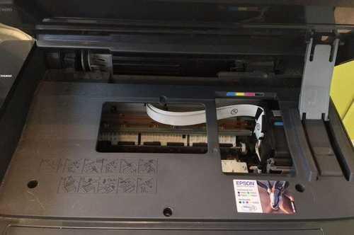 Принтер печатает пустые листы epson cx4300