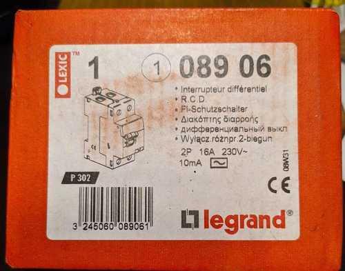 Дифф. автомат Legrand