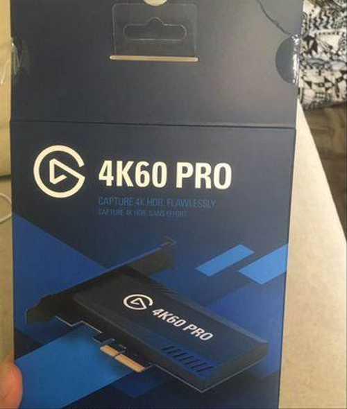 Плата видеозахвата 4K60 PRO Elgato Game Capture