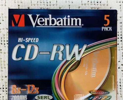 Диски verbatim CD-RW