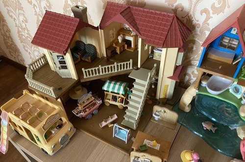 Большая коллекция sylvanian families