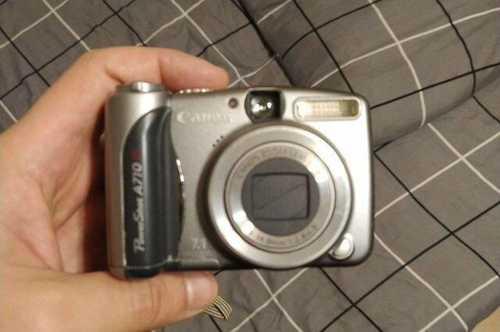 Компактный фотоаппарат Canon A710IS
