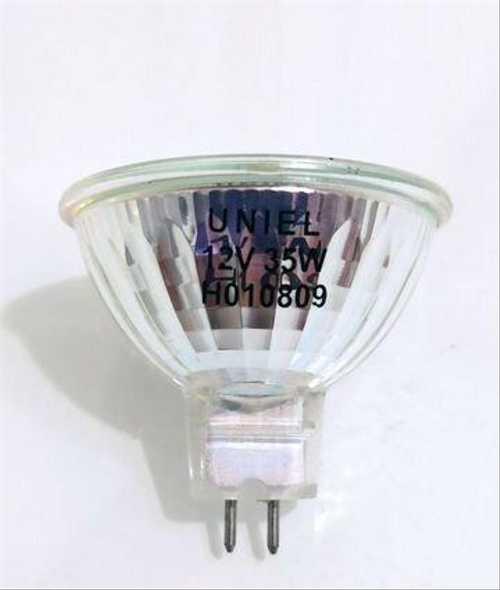Лампа галогенная Uniel GU4 35Вт 12В (6 штук)