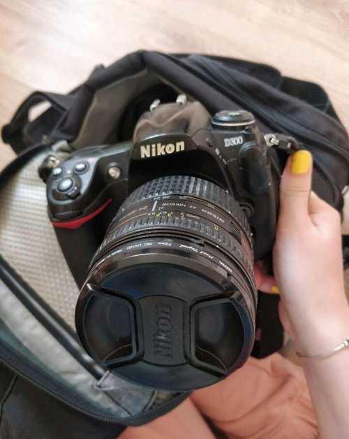 Фотоаппарат Nikon D300 + объектив Nikon AF Nikkor