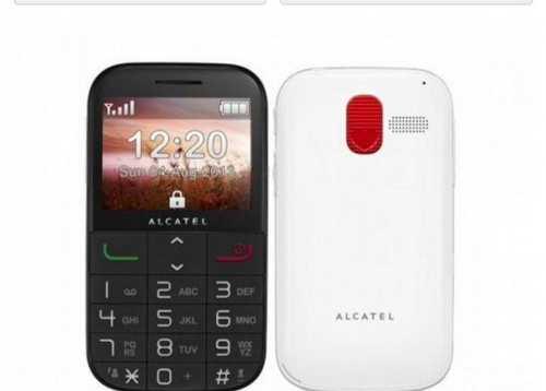 Телефон для бабушки кнопка жизни Alcatel 2000x