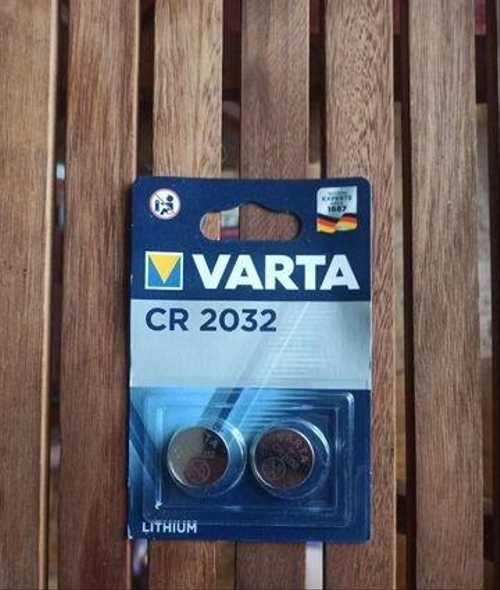 Батарейки CR 2032 3V varta lithium из Европы