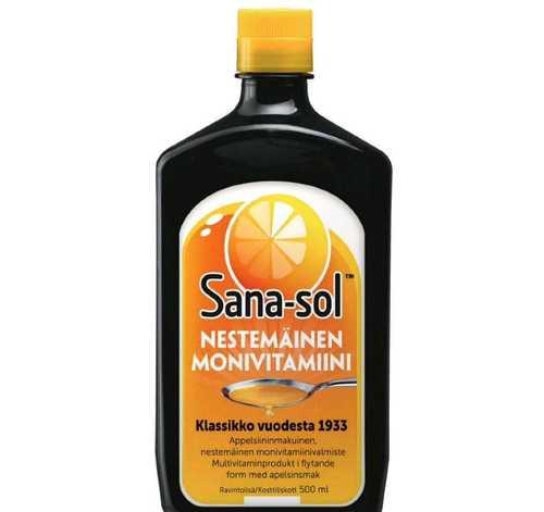 Sanasol sana-sol 500мл в наличии