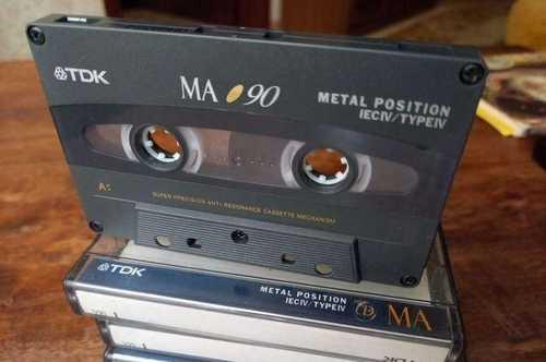 TDK MA90 метал Аудиокассеты 6 штук