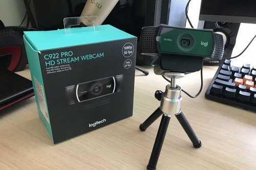 Logitech c922 pro stream картинка