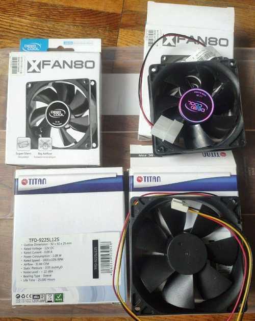 Кулер корпусные deepcool 80 titan 90