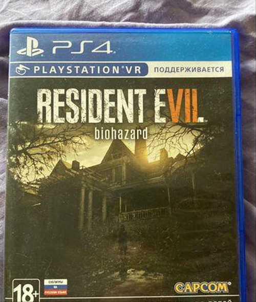 Игры для приставок ps4 Resident evill 7