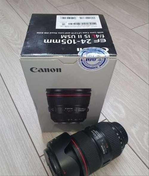 Canon объектив 24-105mm Canon eos 650d