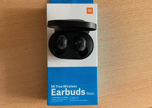 Беспроводные наушники xiaomi earbuds