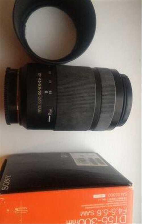 Новый Объектив Sony DT 55-300mm f/4.5-5.6