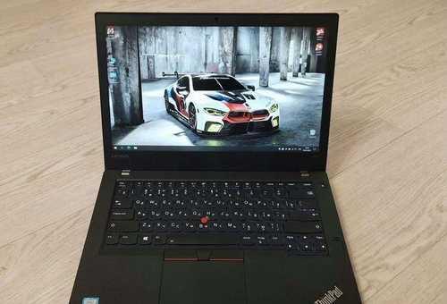 Lenovo ThinkPad T470 ips fhd i5 8/256 Nvme