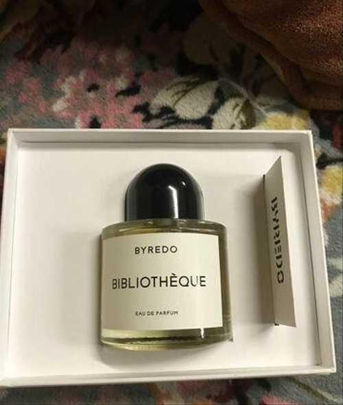 Духи byredo bibliotheque