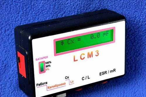 Измеритель ESR-LCmR (Венгерский LCM3)