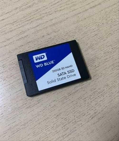SSD диск 250gb WD Blue Гарантия