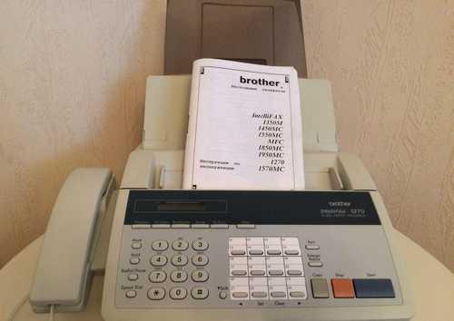 Факс Brother Intellifax 1270 made in Japan