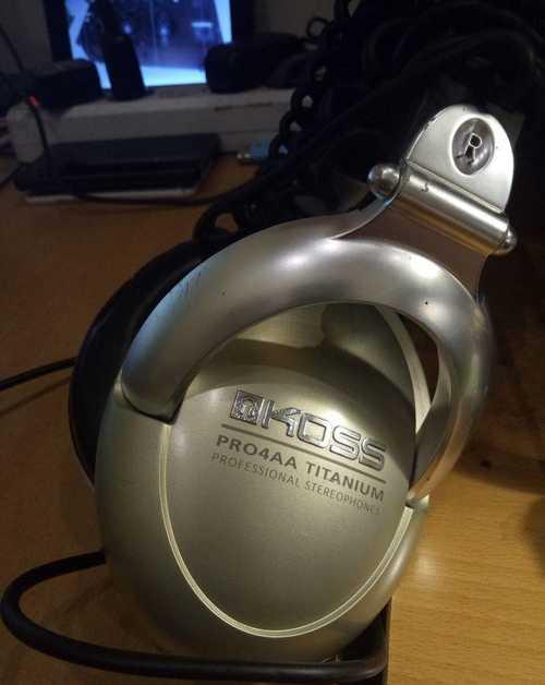 Наушники koss Pro4AA titanium