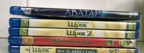 Blu-ray Аватар + Коллекция Шрек