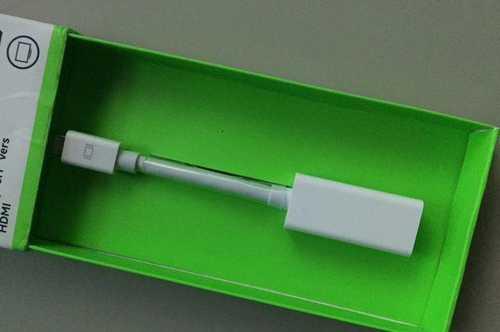 Адаптер Mini DisplayPort - hdmi 4k (Belkin by Appl