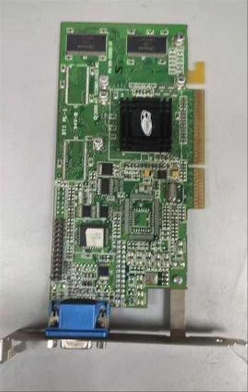 Видеокарта AGP ATI Rage 128 Pro (P/N 1025-6200)