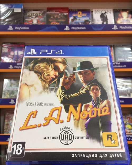 L.A.Noire (ReSale)(PS4, русские субтитры)