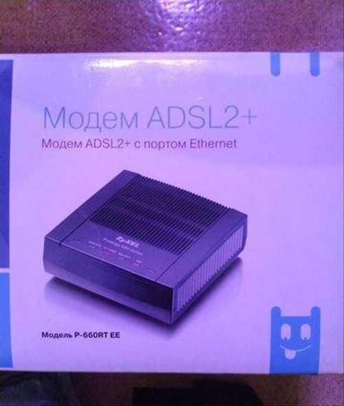 Adsl2+ модем Zyxel P-660RT EE