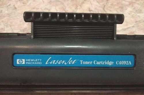 Картридж 92а (С4092А) лазерных принтеров HP Canon